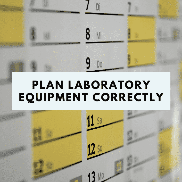 Plan laboratory equipment correctly : This is how it works
